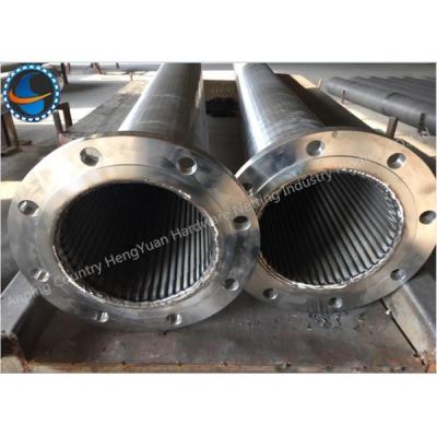 China Large Open Area Abrasion Resistant For Water Treatment System Downhole Slotted Tube for sale