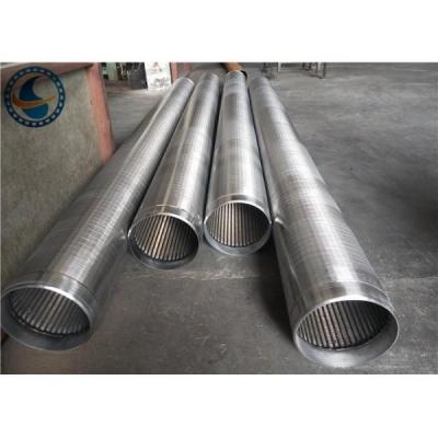 China Wear Resistant Stainless Steel Well Screen With High Mechanical Strength for sale