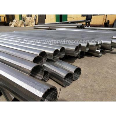 China 316L 304 321 Stainless Steel Slot Tube For Water Filtration for sale