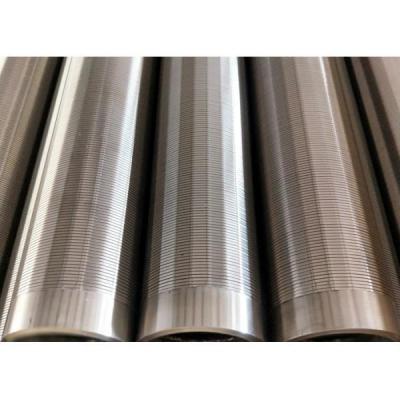 China Thread Couplings Slot 60 Wedge Wire Water Sand Contol Water Well Screen 8 Inch for sale