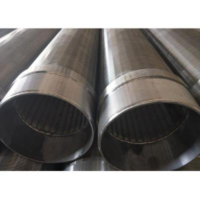 China Full Welding 40 Slot Johnson Vee Wire Screen With High Pressure Resistance for sale