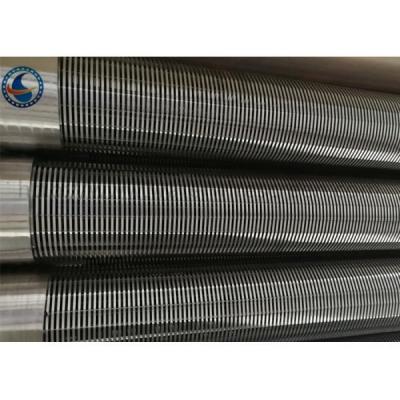 China 2x3mm Slot 1.5mm Wedge Wire Screen Pipe For Filter for sale
