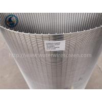 China Johnson Wire Wrapped Continuous Slot Screen With 0.5mm Gap for sale