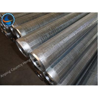 China Point Welding Johnson Vee Wire Screen Wear Resistant With Sealing Bottom for sale