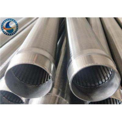 China High Strength Continuous Slot Screen For Large / Small Diameter Deep Wells for sale