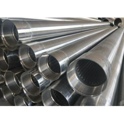 China Non Clogging Stainless Steel Wedge Wire Screen 50mm Diameter 0.4mm Slot Size for sale
