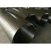 China Stainless Steel Johnson Vee Wire Screen For Environmental Protection Industry for sale