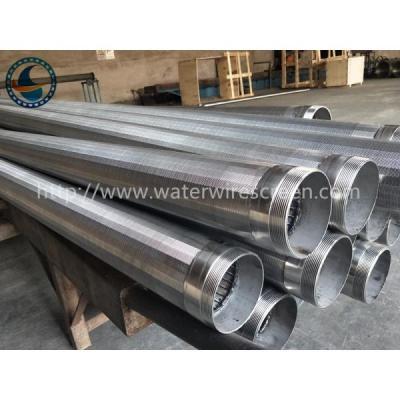 China AISI 316L DN100 Sand Control Screens With Male Threaded for sale
