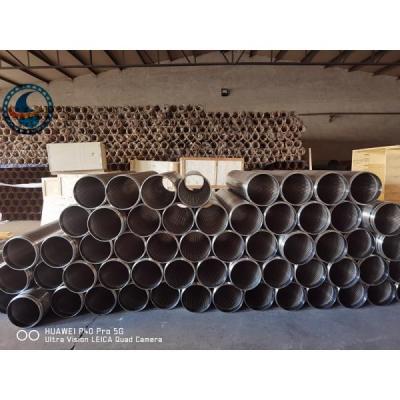 China SS 304 Wedge Wire Water Wire Screens For Oil Wells for sale