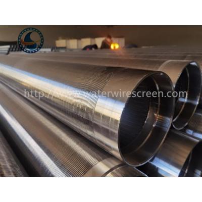 China Od 216mm Sand Control Wedge Wire Screen For Water Well for sale