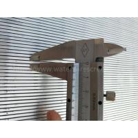 China Stainless Steel Wedge Wire Screen Panel For Solid-Liquid Separation for sale