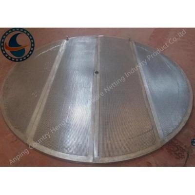 China Heavy Duty Wedge Wire Screen Panels For Malt Kiln Flooring Raw Material for sale