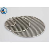 China Stainless Steel 304 Johnson Wedge Wire Screens With High Bearing Capacity for sale