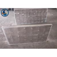 China Reliable Johnson Wedge Wire Screen Panels , Anti Abrasion Wedge Wire Sheets for sale