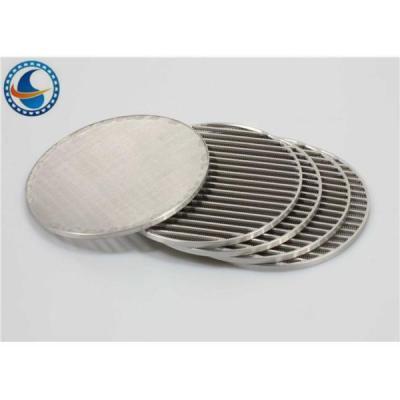 China High Mechanical Strength Wedge Wire Sheets For Wheat Tooth / Beer Equipment for sale