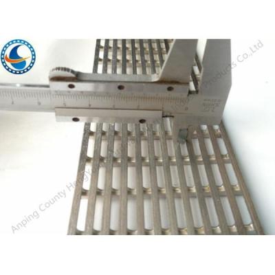 China 304 Flat Stainless Steel Wedge Wire Screen Panels Anti Corrosion 0.2mm Slot for sale