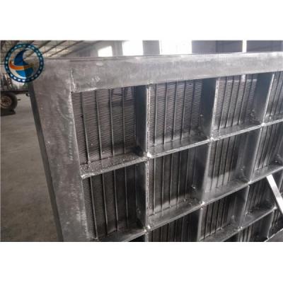 China Stainless Steel Wedge Wire Screen Panels , Vee Wire Welded Johnson Screen Mesh for sale
