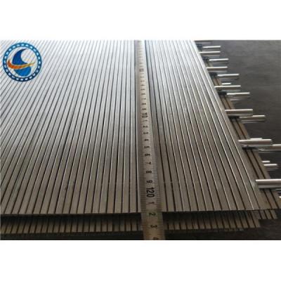 China V Wire Welded Wedge Wire Screen Panels , Stainless Steel Wedge Wire Sheets for sale