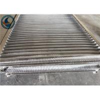 China Continuous Slot Wedge Wire Screen Panels , Stainless Steel Wedge Wire Grates for sale