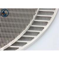 China SUS 304 316 Wedge Wire Screen For Coal Washing / Screening / Filtering for sale