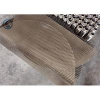 China 200 Micron Johnson Wedge Wire Screen Stainless Steel Flat Coanda Screen for sale