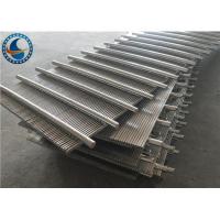 China Customized SS Welded Wedge Wire Screen With High Corrosion Resistance for sale