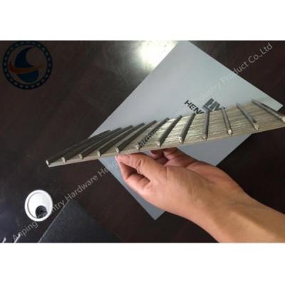 China Automatic Bar Stainless Steel Wedge Wire Screen Panels With Strong Body for sale