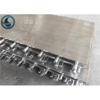 China Arc Shape Wedge Wire Screen Panels , SUS 304 Parabolic Screen Filter for sale