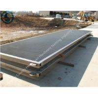 China SS Filter Johnson Wire Screen , Stainless Steel Flat Wedge Wire Panel Non Clogging for sale