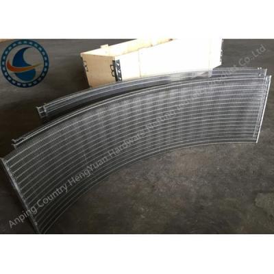 China Metal Frame Parabolic Screen Filter With ISO Certificate High Strength for sale