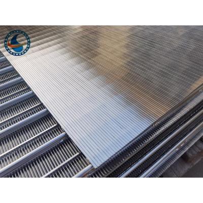 China 500um Aisi 304 Slot Wedge Wire Screen Panels For Filtration for sale