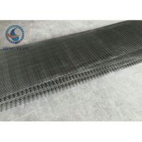 China High Precision Wedge Wire Screen Panels Johnson Wound Screen Plate for sale