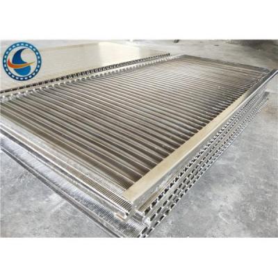 China Stainless Steel Slot 30 Wedge Wire Screen Panels for sale