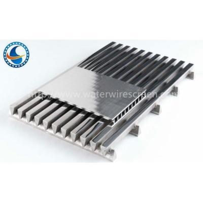 China Stainless Steel 304 Slot Wedge Wire Screen Panels / Plate for sale
