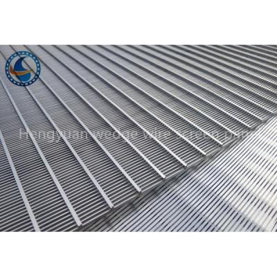 China High Strength Wedge Wire Screen Panels Long Lifespan Ss 304 for sale
