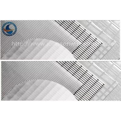 China 201 Stainless Steel Wedge Wire Screen Panels High Strength Full Welded for sale