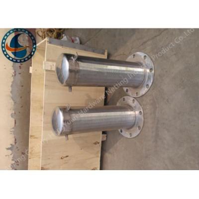 China Flange Wedge Wire Mesh,V Shaped Wire Welded Product Free Sample for sale