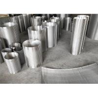 China Johnson Rotary Screen Drum Stainless Steel 316L Made for sale