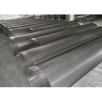 China 316L Grade Special Specification Johnson Slot Screen Drum SS Rotary Reverse Bake Flush for sale