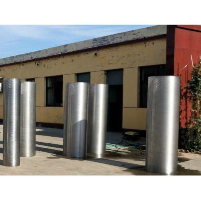 China Back Flush Wedge Wire V Wire Wound Screen Slot Filter Screen Cylinder for sale
