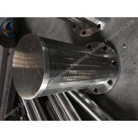 China Heavy Duty Wedge Wire Mesh Highly Corrosion Resistant Material Non Clogging for sale