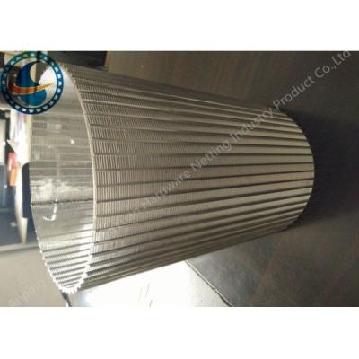 China Easy Maintenance Wedge Wire Sieve Filters For Food Processing Applications for sale