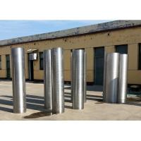 China 100 μm Rewind Industrial Wedge Wire Screen , From Inside To Outside Filter Type for sale