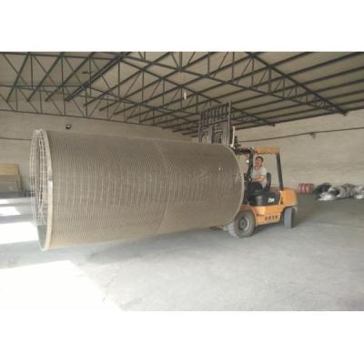 China SS304 High Opening Wedge Wire Screen Drum for sale
