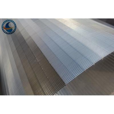 China 316l Stainless Steel Profile Wire CIQ Rotary Drum Screen Cylinders for sale
