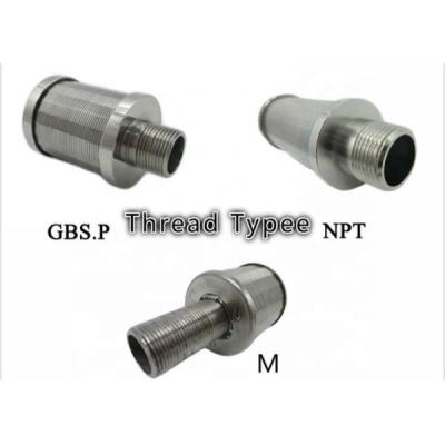 China Johnson Water Filter Nozzle , Rust Resistant Water Strainer Filter Nozzle for sale