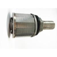 China Stainless Steel 316L Johnson Water Filter Nozzle With Double Thread Couplings for sale