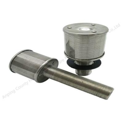 China Reliable Wedge Wire Water Screen Nozzle With Excellent Plugging Resistance for sale