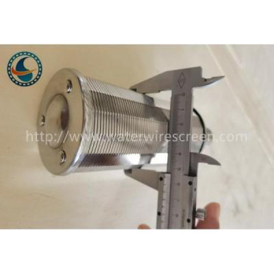 China 0.2mm Slot Johnson Wedge Wire Water Filter Nozzle for sale