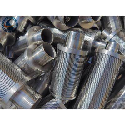 China Wedge Wire Stainless Steel 304 Water Screen Nozzle With Short Handle for sale